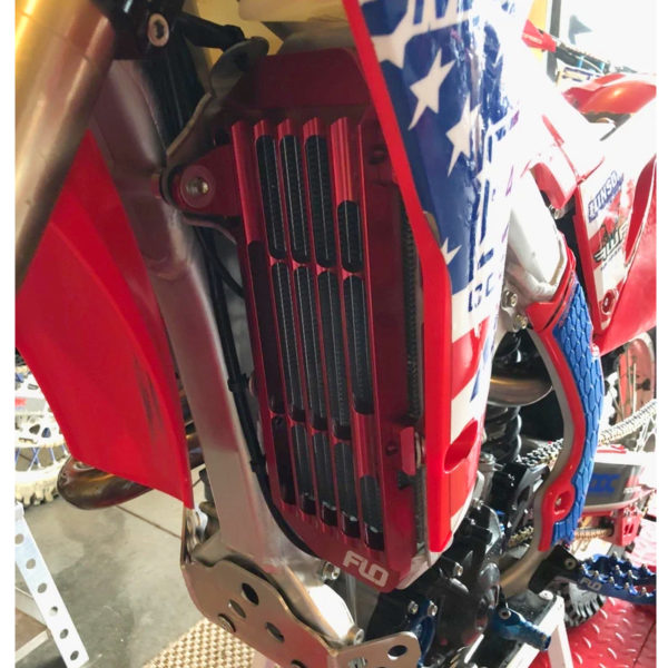 Flo Motorsports High Flow Radiator Braces Honda- Slavens Racing