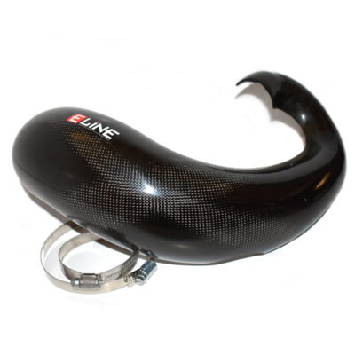Two-Stroke Carbon Pipe Guards for Beta by E Line - Slavens Racing