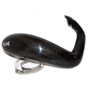 Two-Stroke Carbon Pipe Guards for Beta by Eline - Slavens Racing