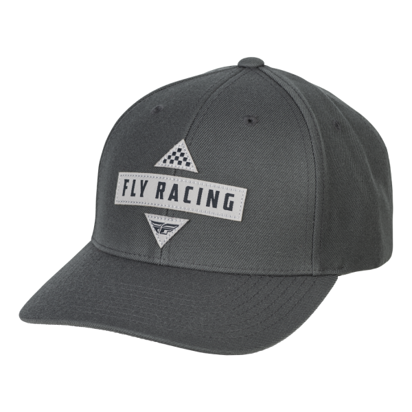FLY Hat Race Gray - Slavens Racing