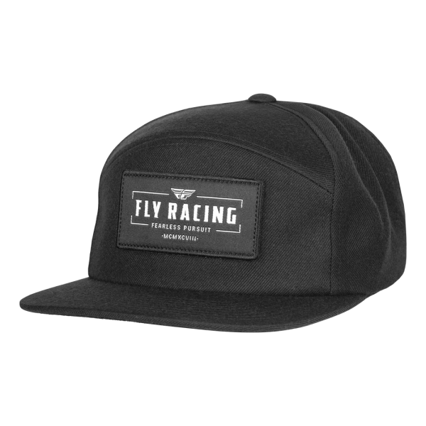 Fly Hat Motto Black - Slavens Racing