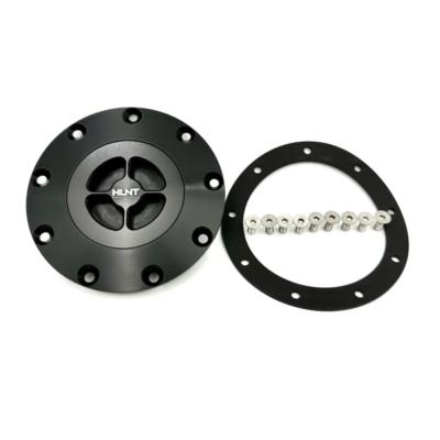 Low Profile Dry Break Gas Cap by Hunt Racing Products