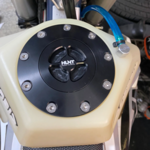 Low Profile Dry Break Gas Cap by Hunt Racing Products